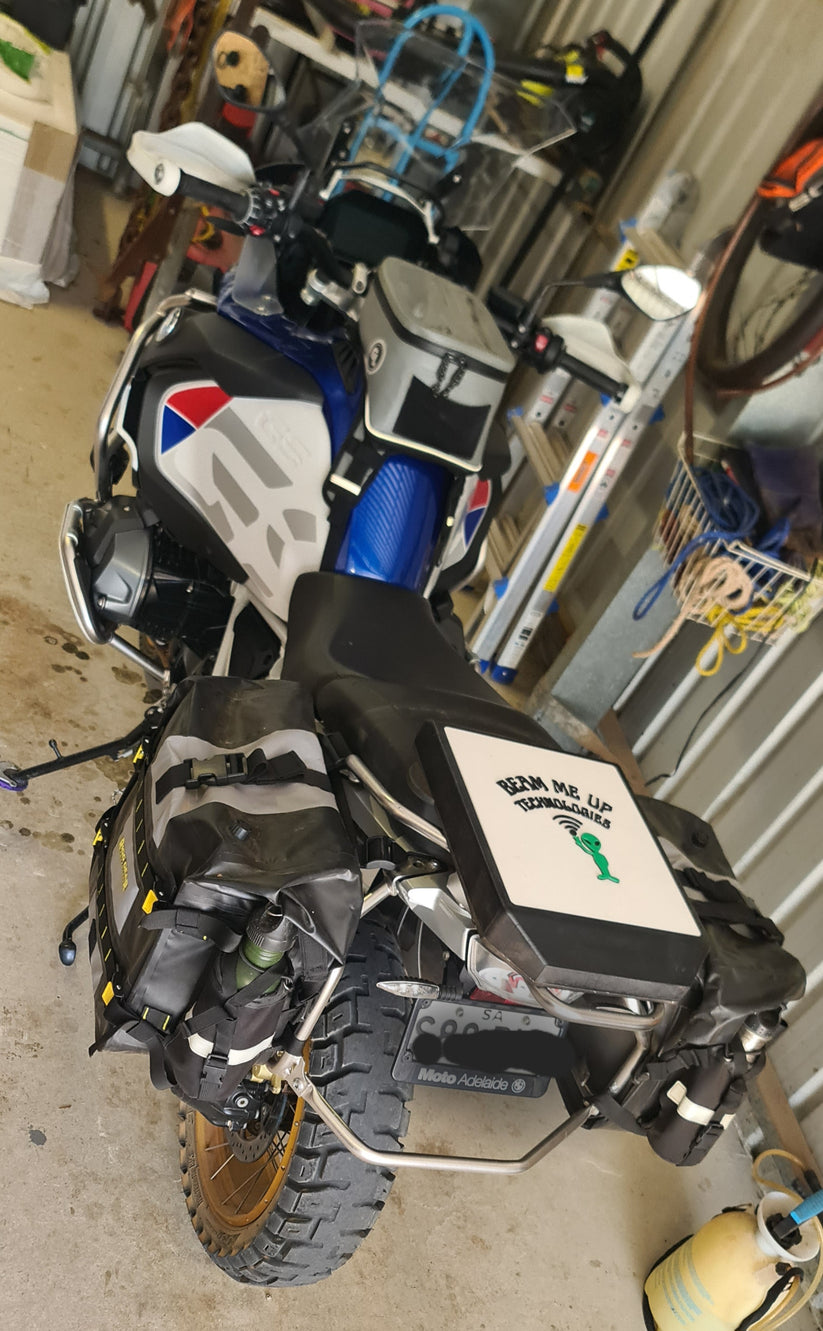 Starlink Mini Adventure Bike Mount – Beam Me Up Technologies